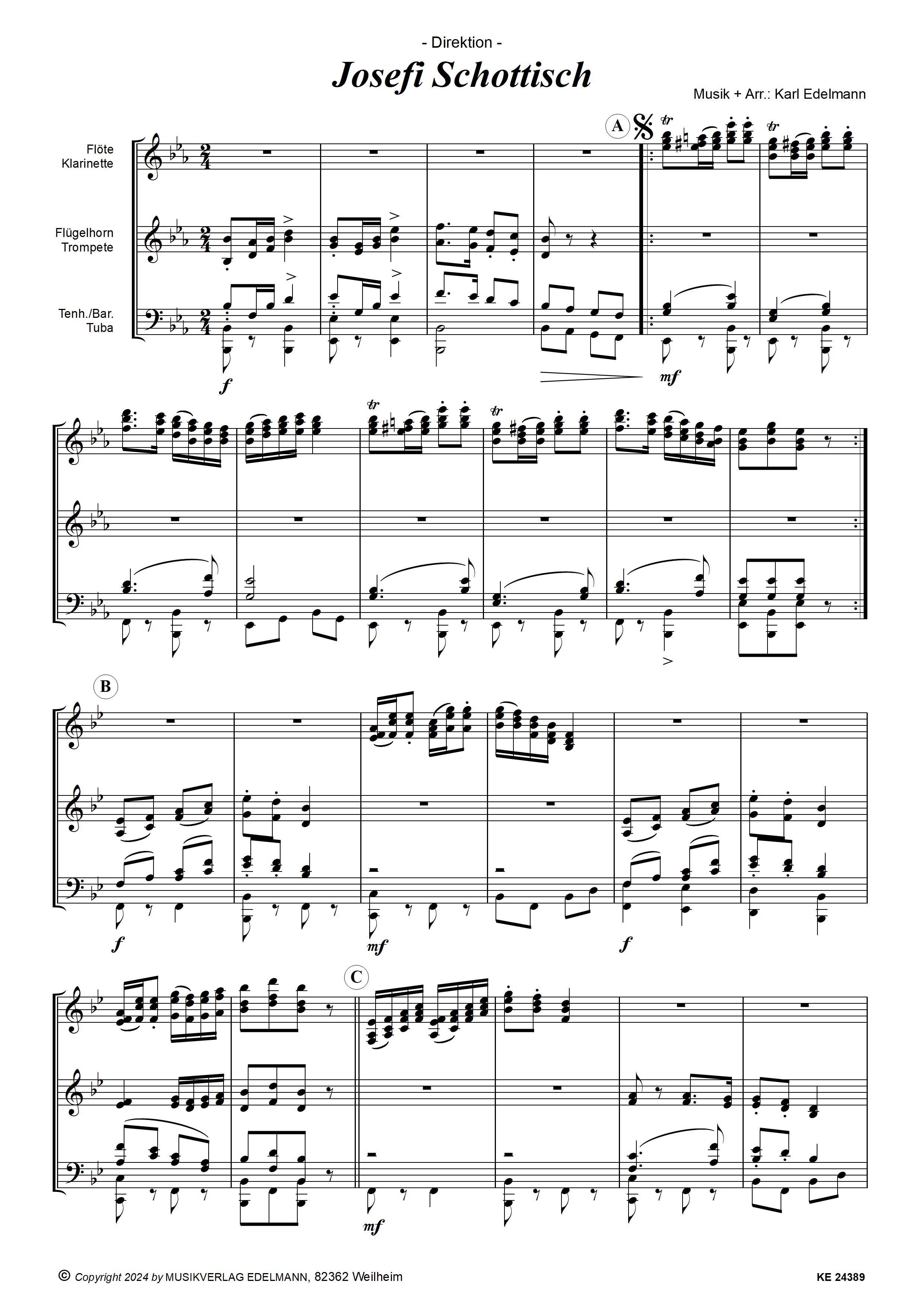 www.musikverlag-edelmann.de - Josefi Schottisch